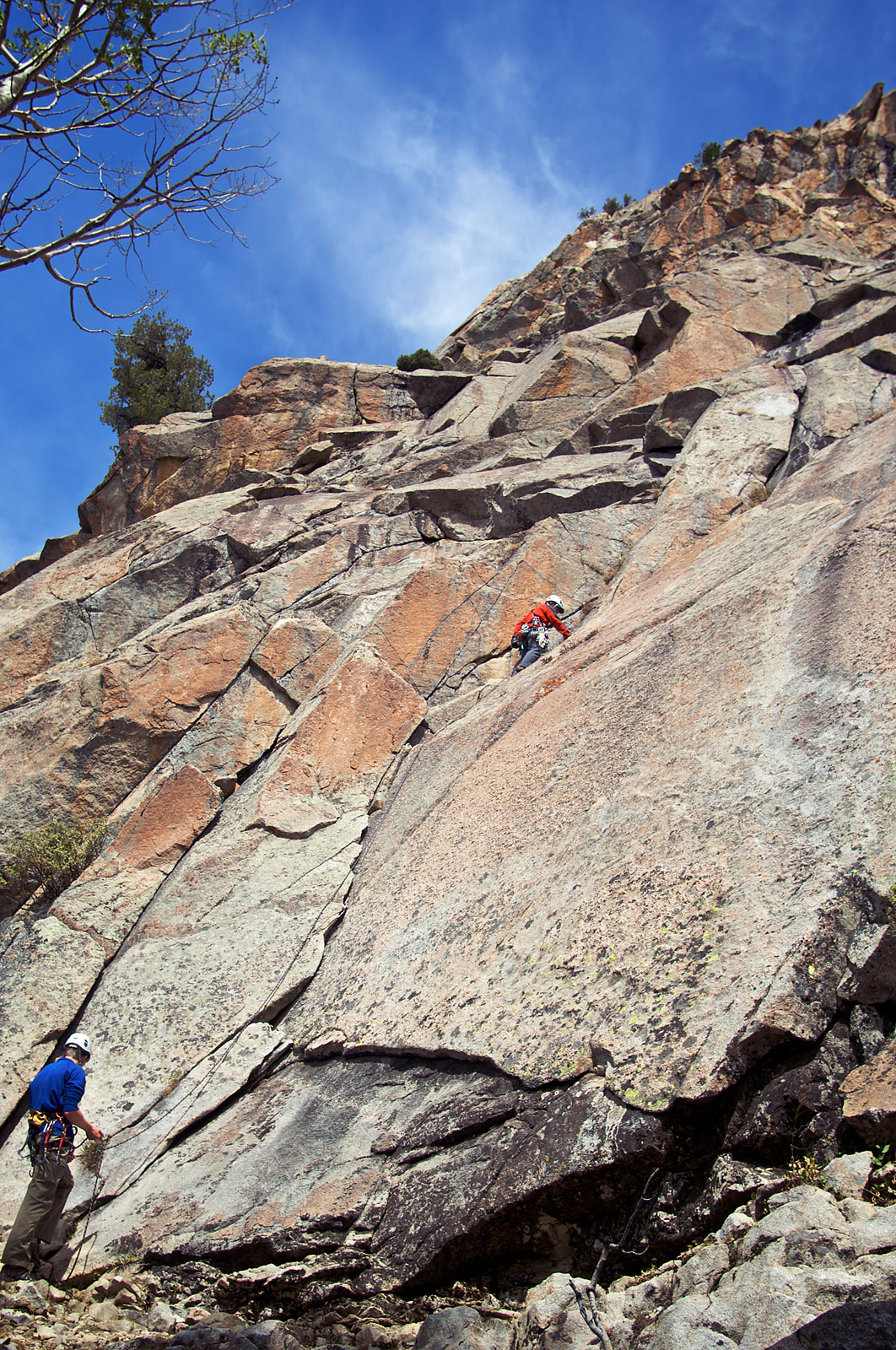Scab Creek Buttress Wilderness Cragging ClimbingWyoming